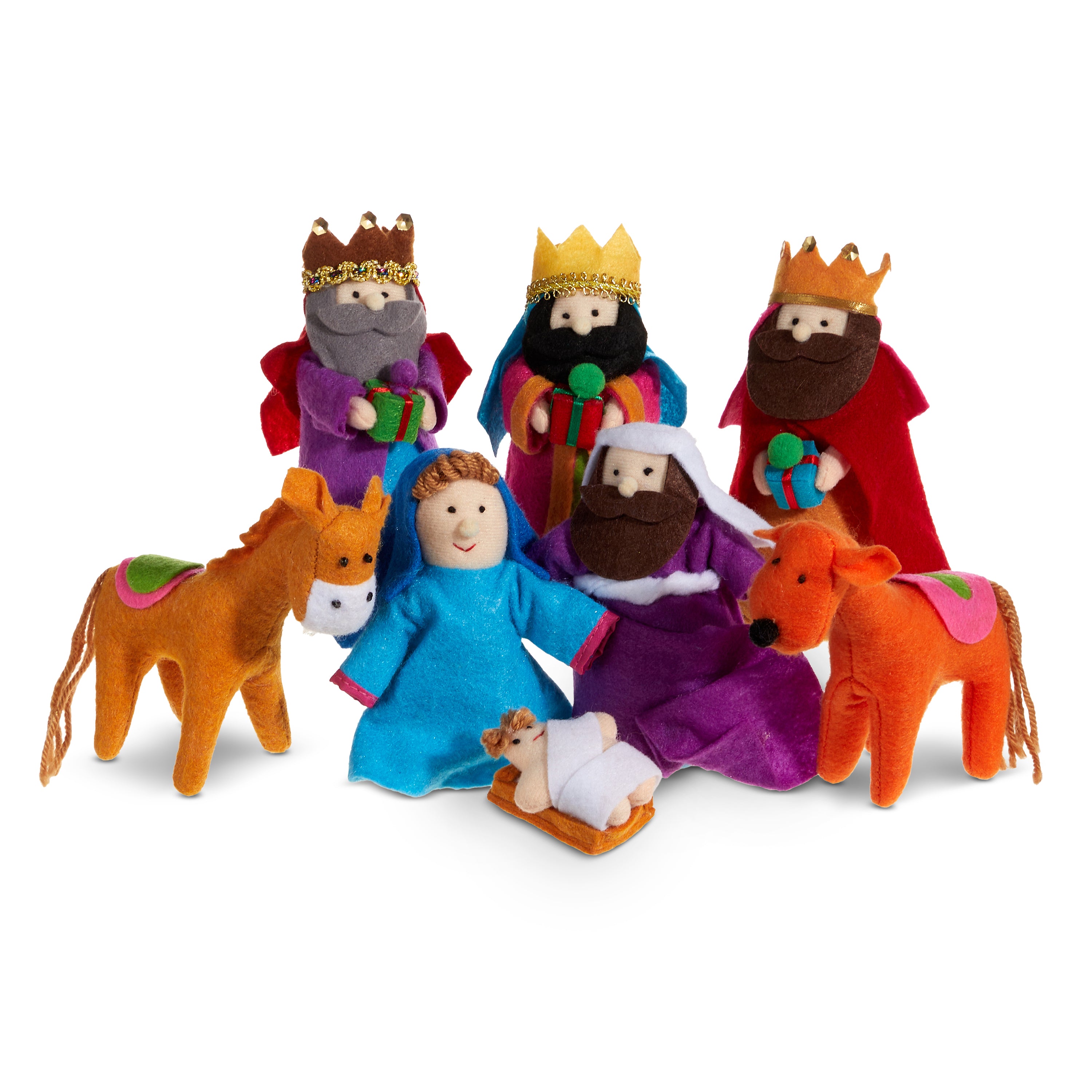 Plush Fabric Nativity Set – The Nativity Market