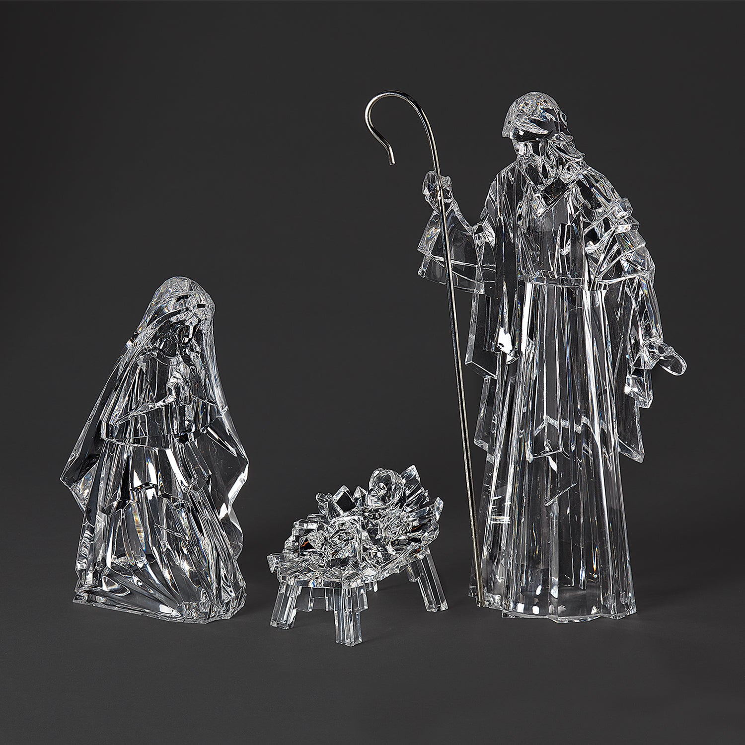 Crystal Cutout Acrylic Nativity – The Nativity Market