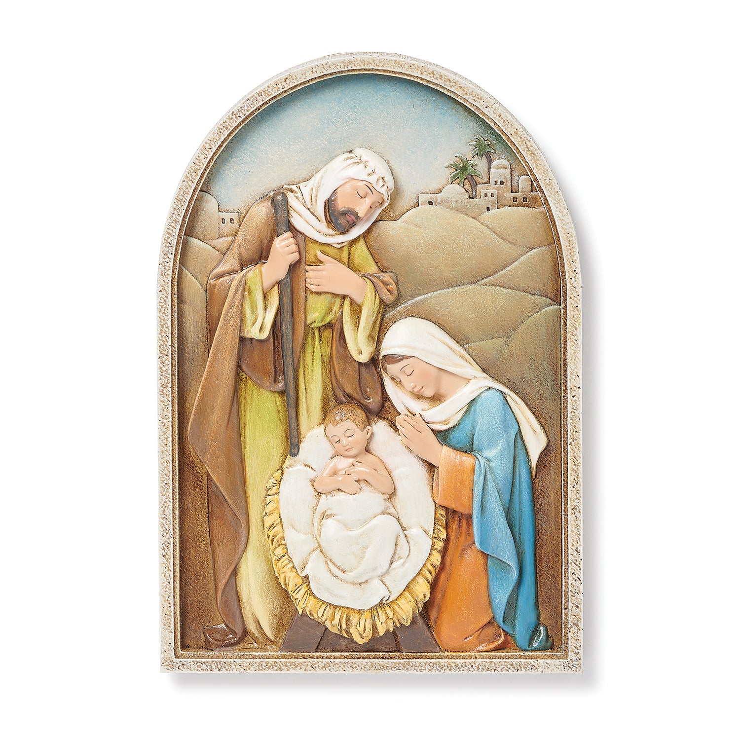 Holy Family Nativity Plaque – The Nativity Market