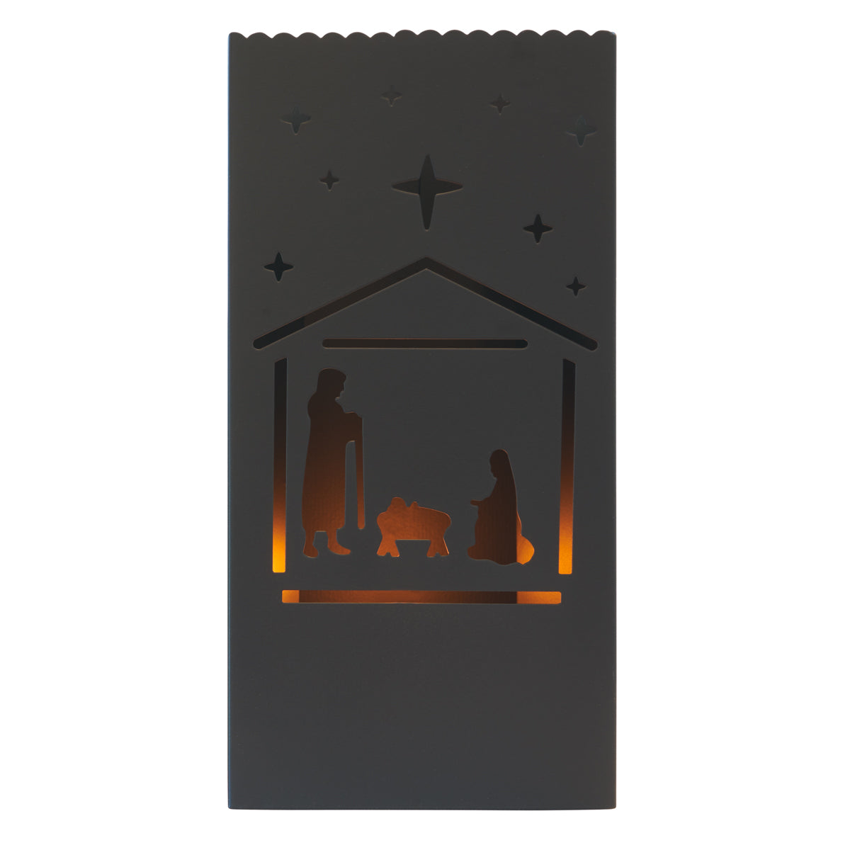 Metal Luminaries For Christmas